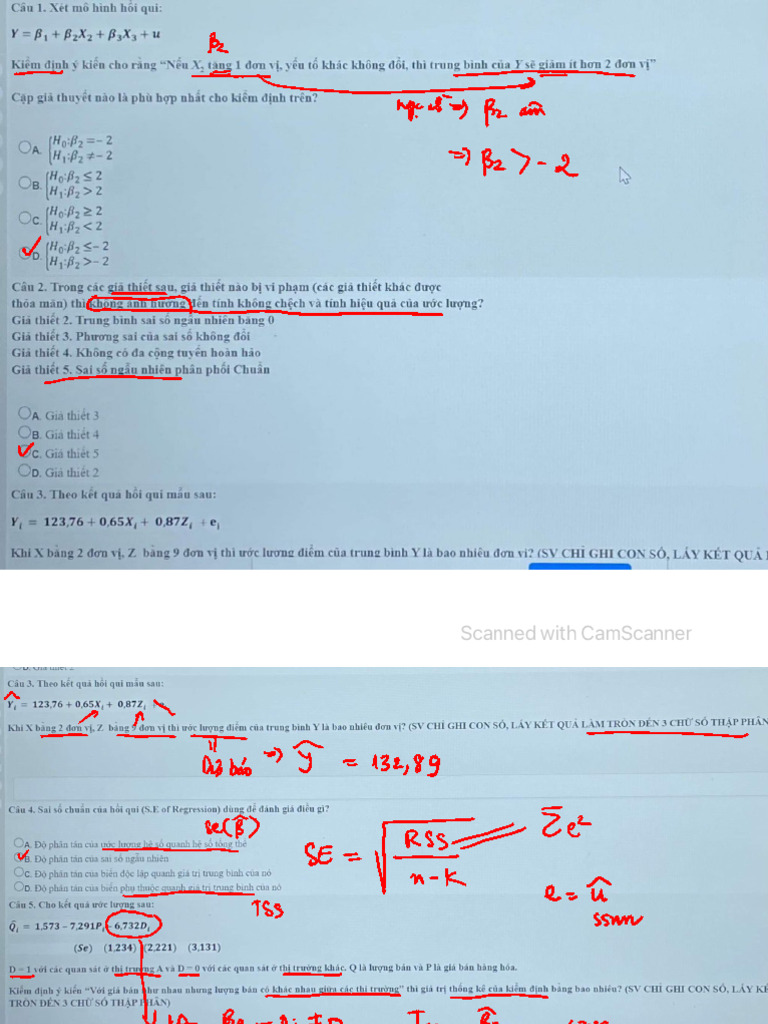 Đáp án đề AEP ca 2 | PDF