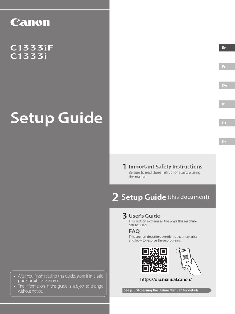 Setup Guide | PDF