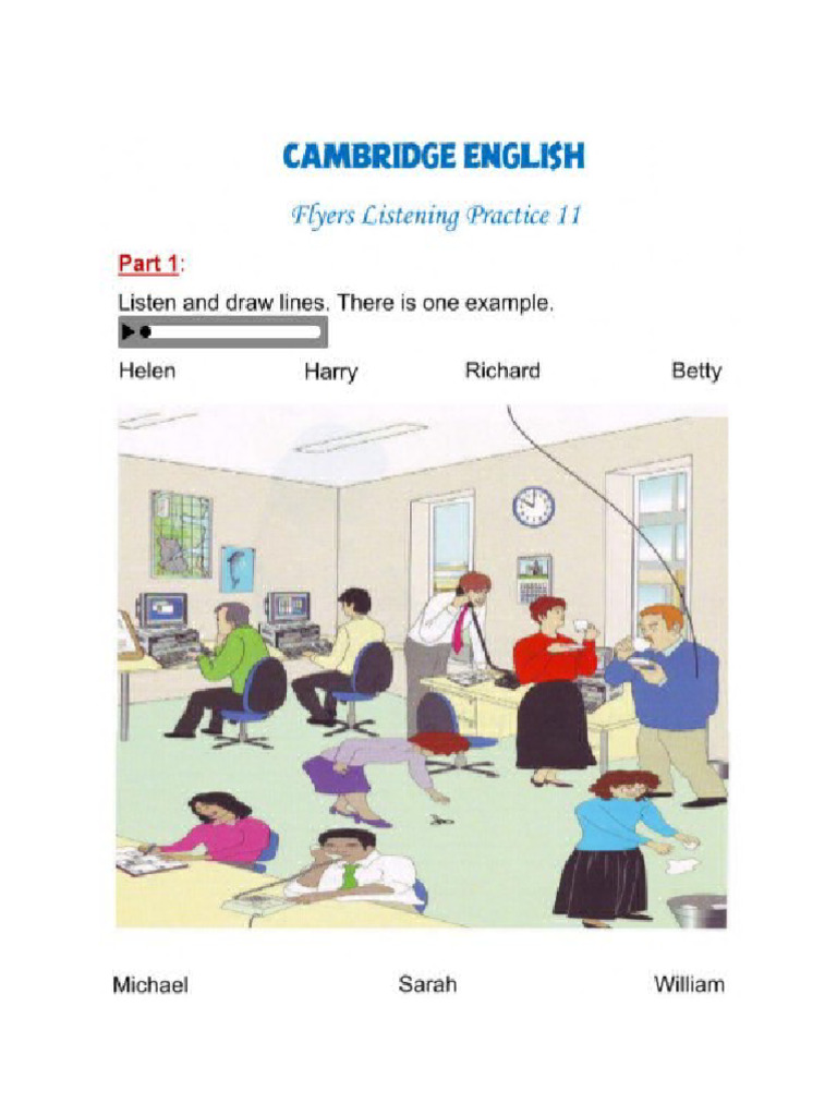Practice Listening Grade 4 | PDF