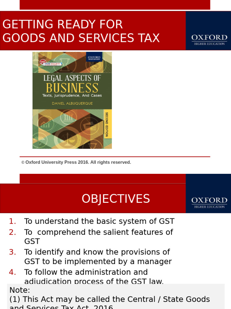 GST Manual | PDF