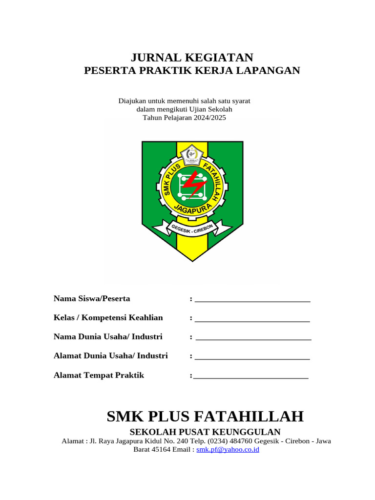 Jurnal PKL | PDF