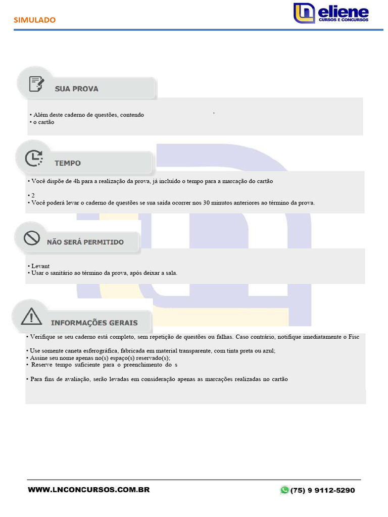 Simulado 02 Pmce - Comentado | PDF