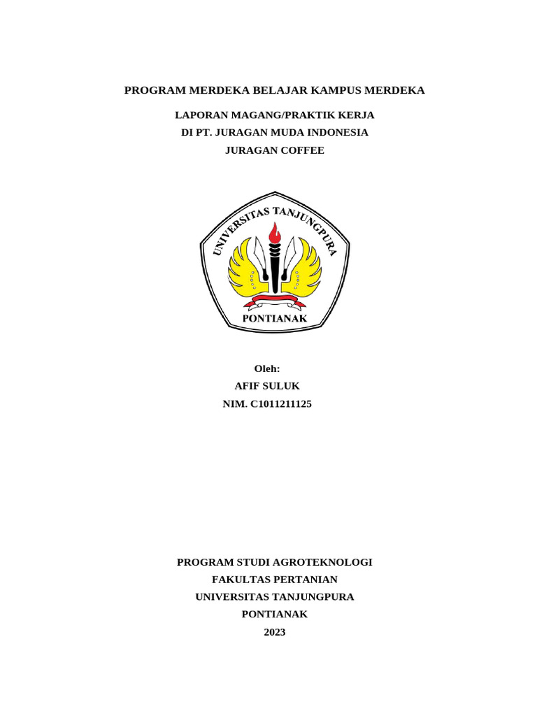 Laporan Akhir MBKM PT. JMI | PDF