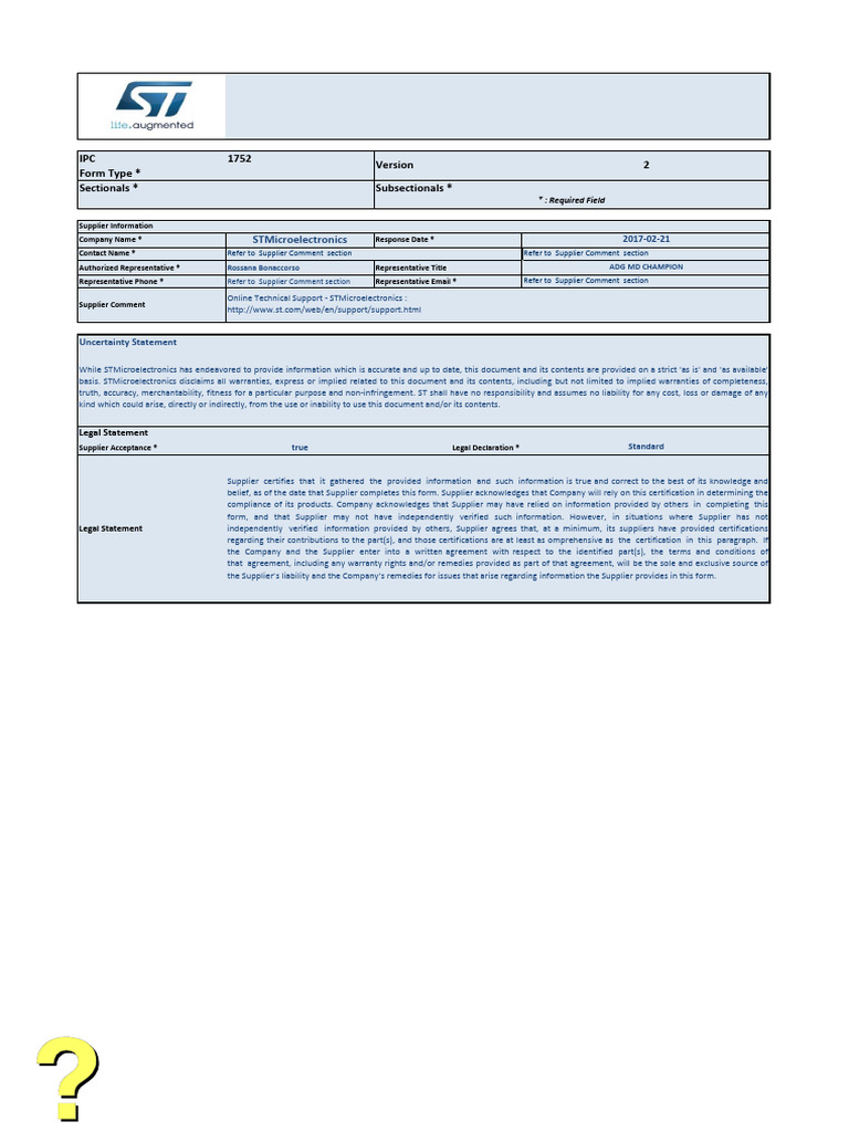 STMI - Material Declaration DB3 | PDF | Magnesium | Chemical Substances