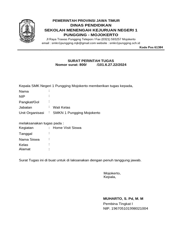 SPT HOME VISIT M Varrel Riski | PDF