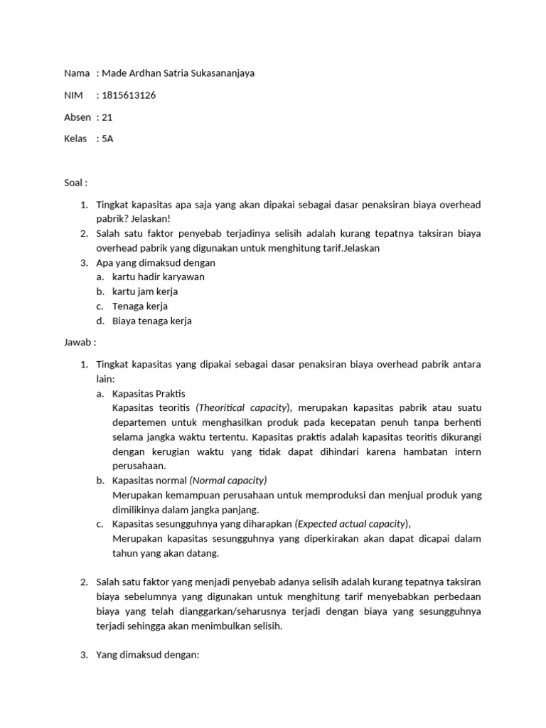 Tugas Pertemuan 8 Ardhan | PDF