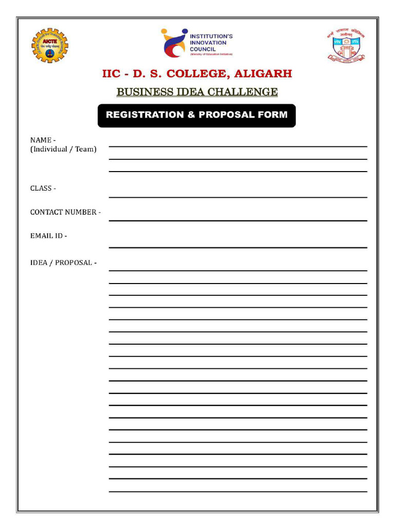 I I C Registration | PDF