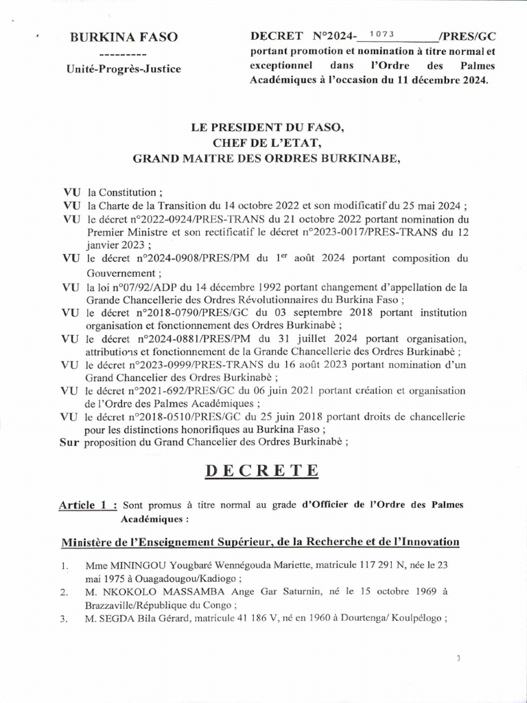 Décret 2024-1073 OPA | PDF