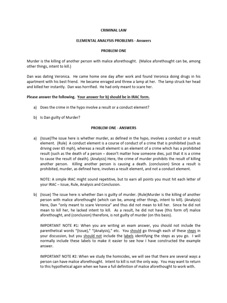 Elemental Analysis Problems - Answers | PDF