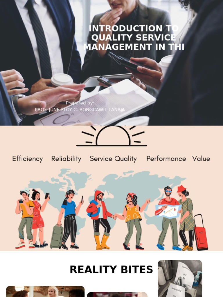 Introduction To Quality Service Management in Thi | PDF