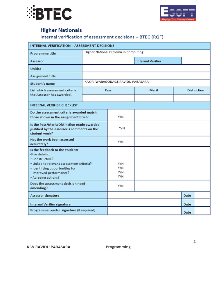 Unit-01 Programming Assignment - 2022 | PDF
