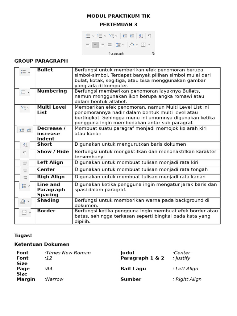 Modul Praktikum Tik 2 | PDF