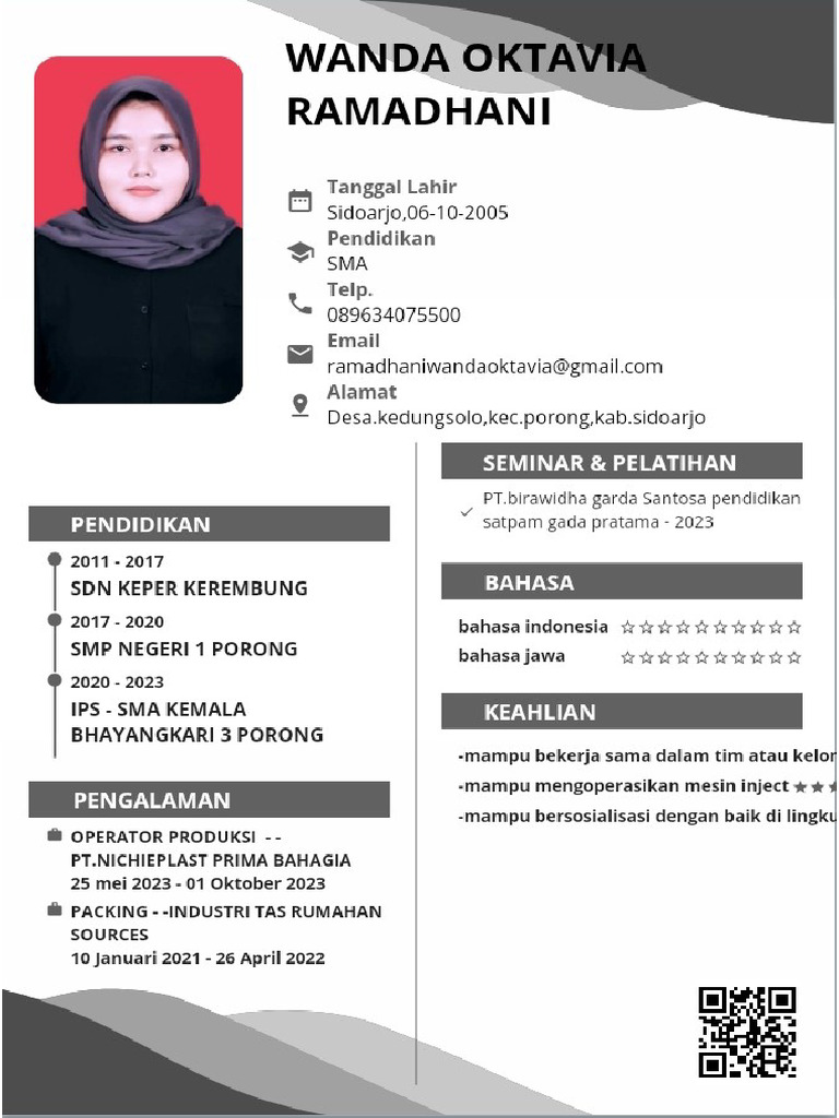 CV Rabu | PDF
