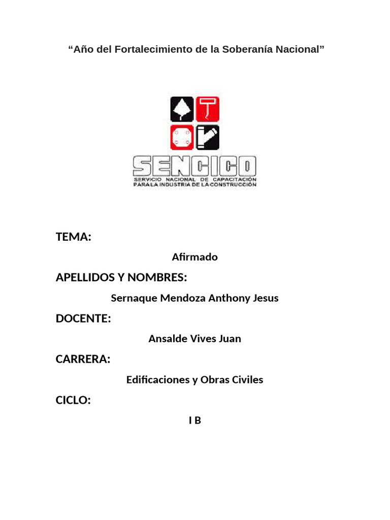 AFIRMADO | PDF