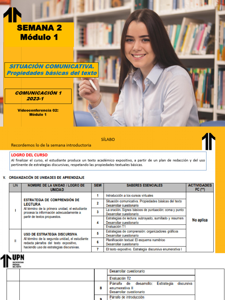 Comu 1 Sem 2 Mód 1 Lugo | PDF