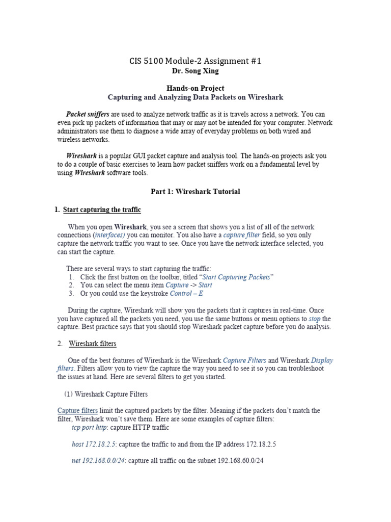 CIS5100 M2 1 Lab | PDF