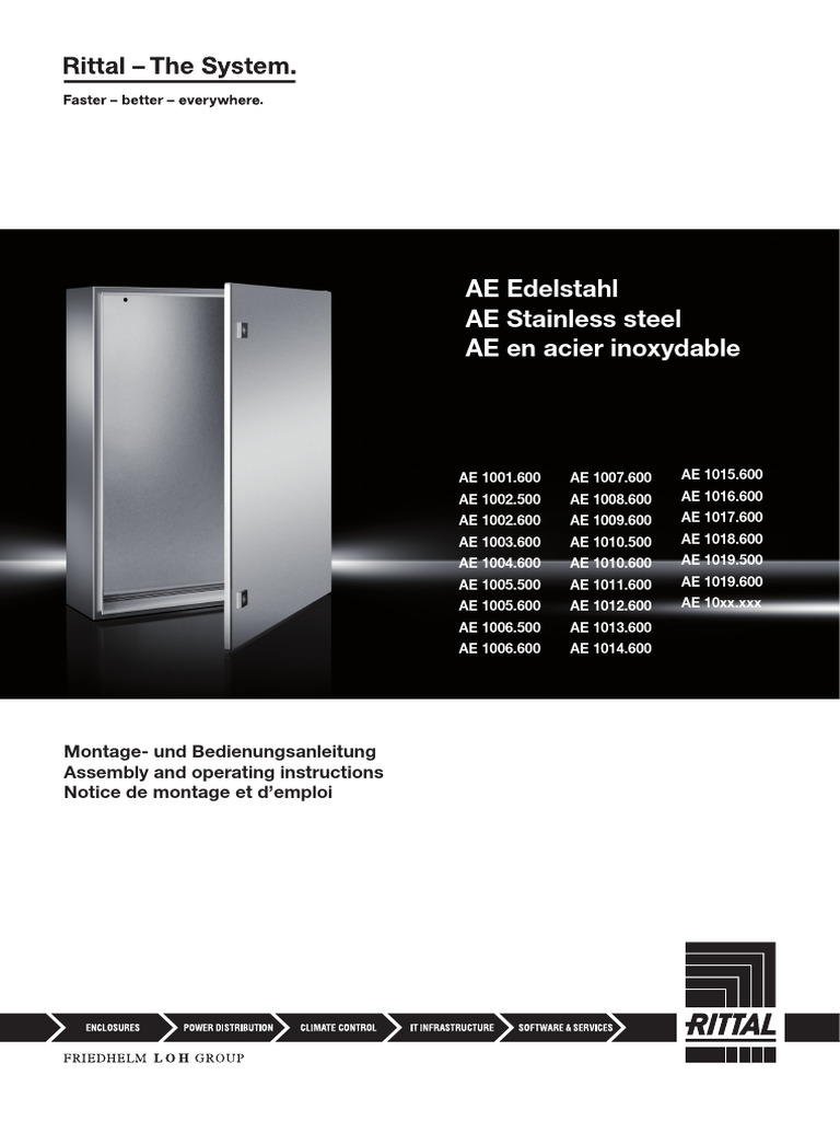 Rittal_Instructions_Global | PDF