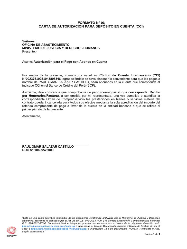 FORMATO 6 - cci | PDF