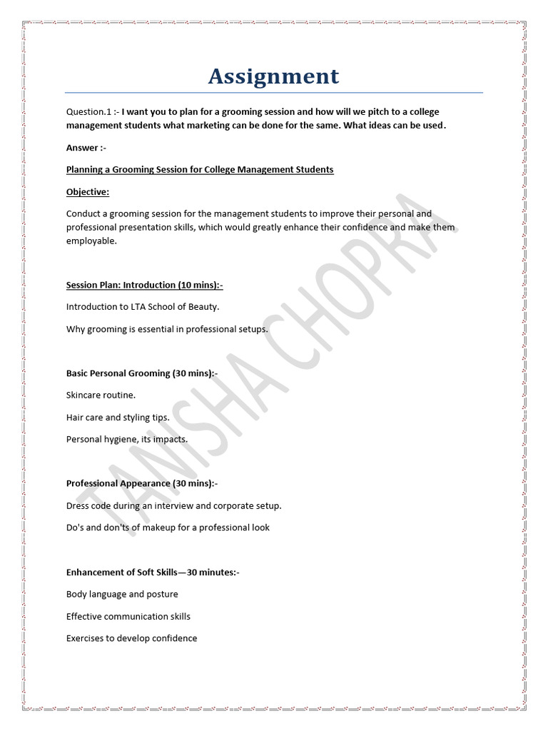 Assignment LTA | PDF