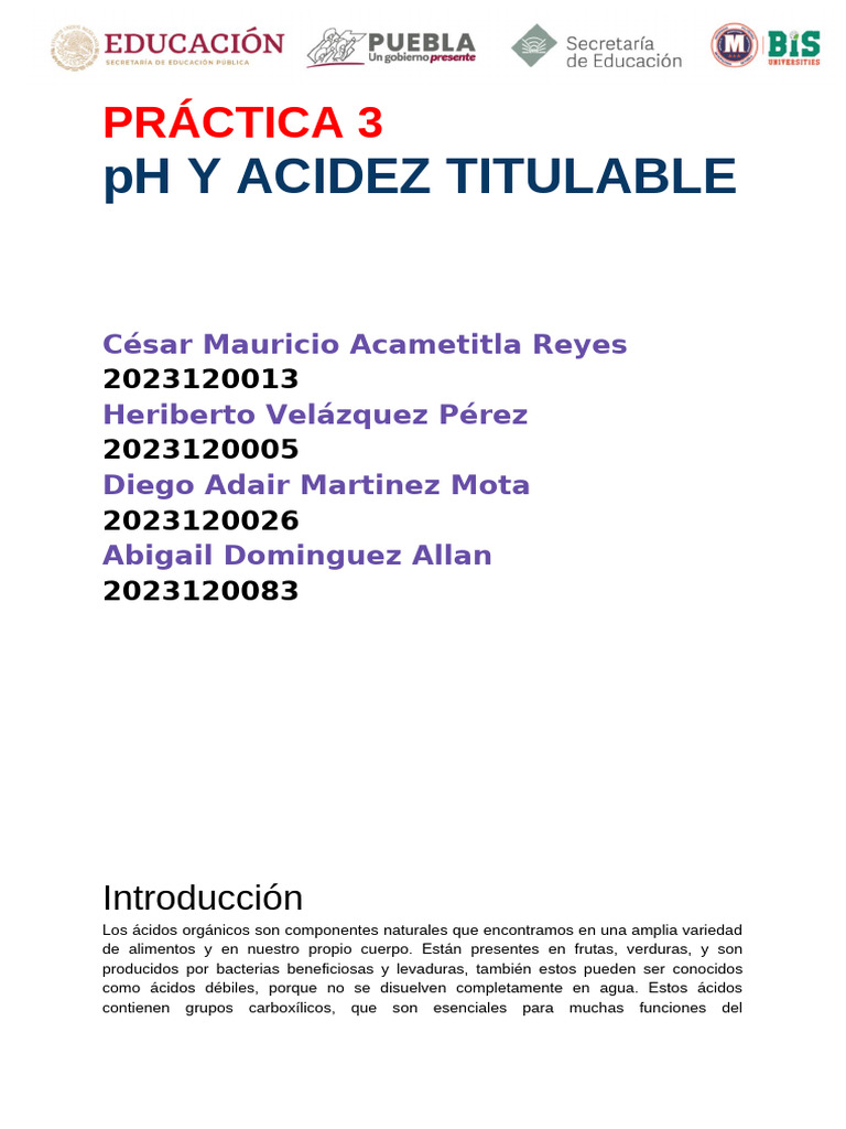 Reporte Practica 3 | PDF