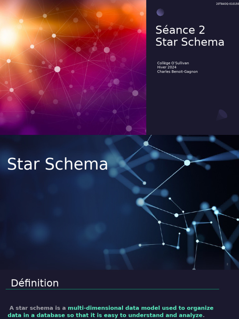 Séance 2 - Star Schema | PDF