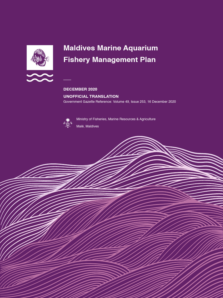 Maldives Marine Aquarium | PDF | Coral Reef | Fisheries Management