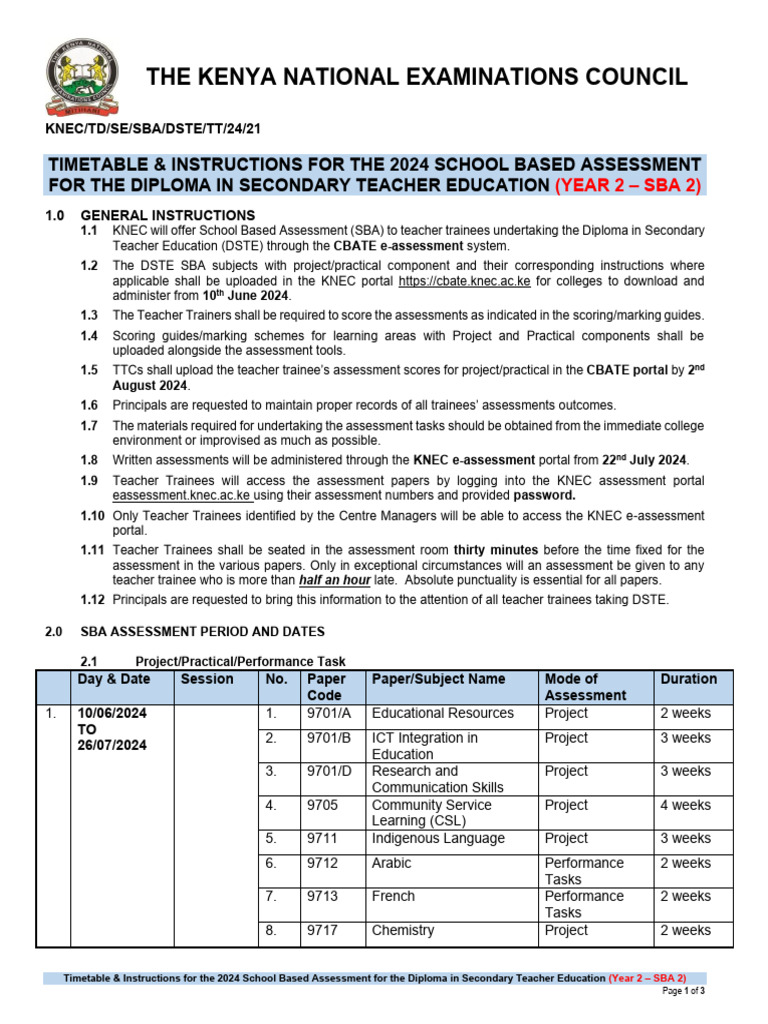 2024 DSTE YEAR 2 SBA 2 Revised 26.07.24 | PDF | Teachers | Art