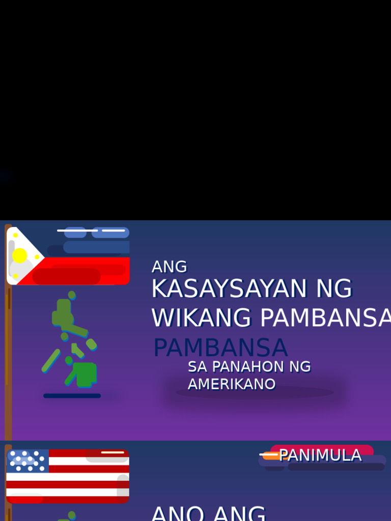 Kasaysayan NG Wika Sa Panahon NG Amerikano | PDF