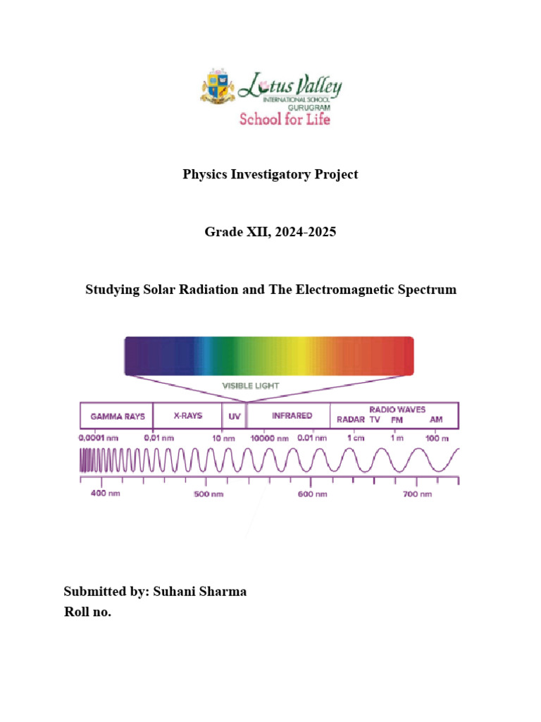Phy Project Start | PDF