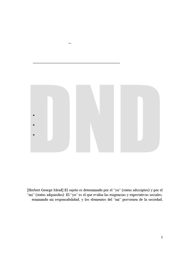 RESUMEN TEXTOS COMPLEMENTARIOS - SOCIOLOGÍA | PDF