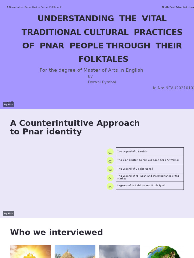 Understanding The Vital Traditional Cultural Practices of Pnar People ...