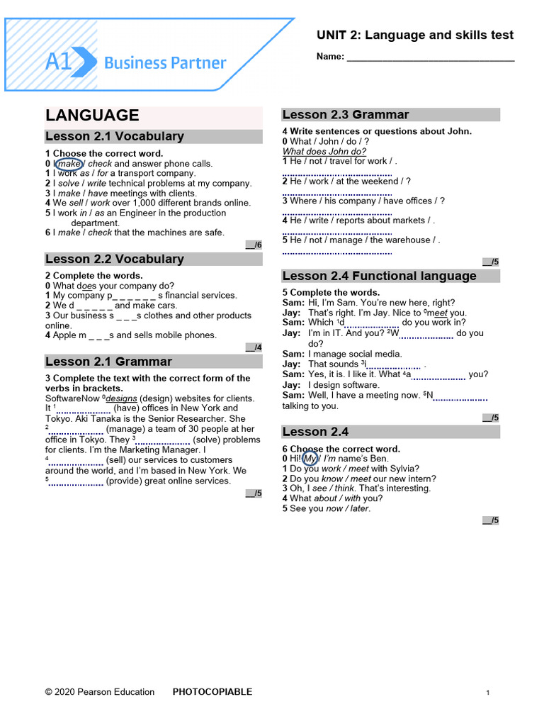 Unit 2 Test PDF | PDF