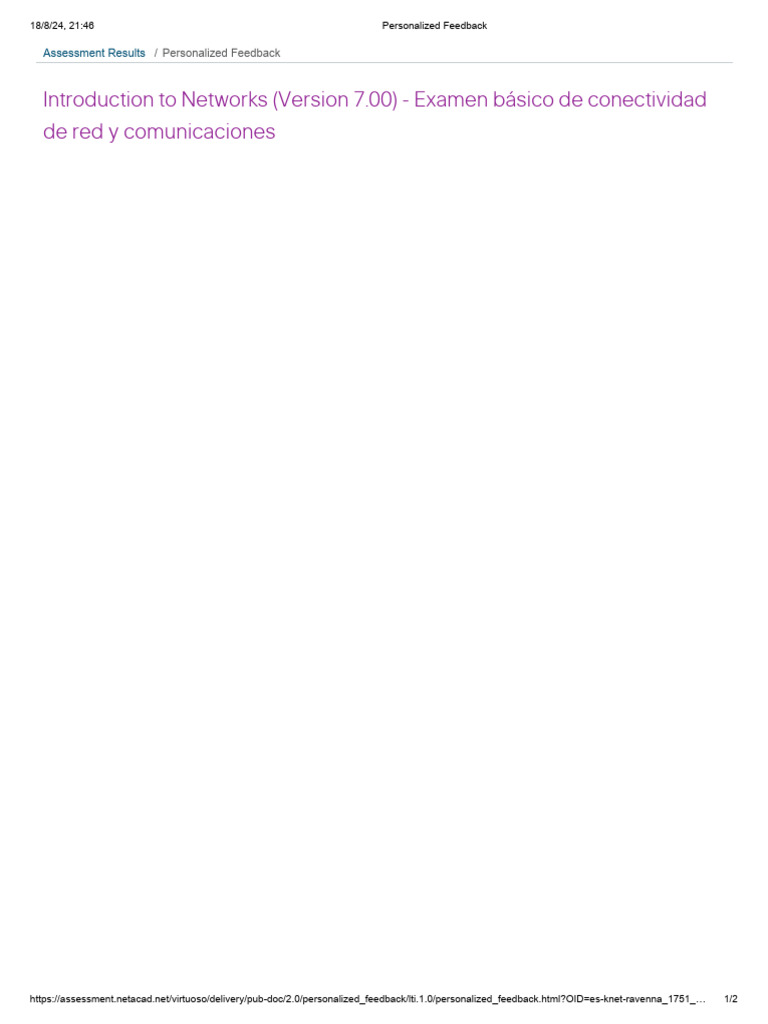 Personalized Feedback | PDF