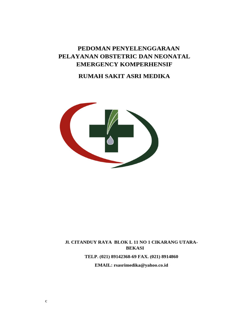 Pedoman Ponek - Revisi | PDF