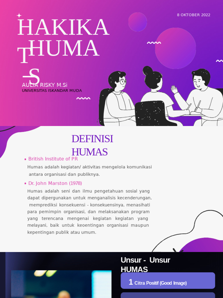 Hakikat Humas | PDF