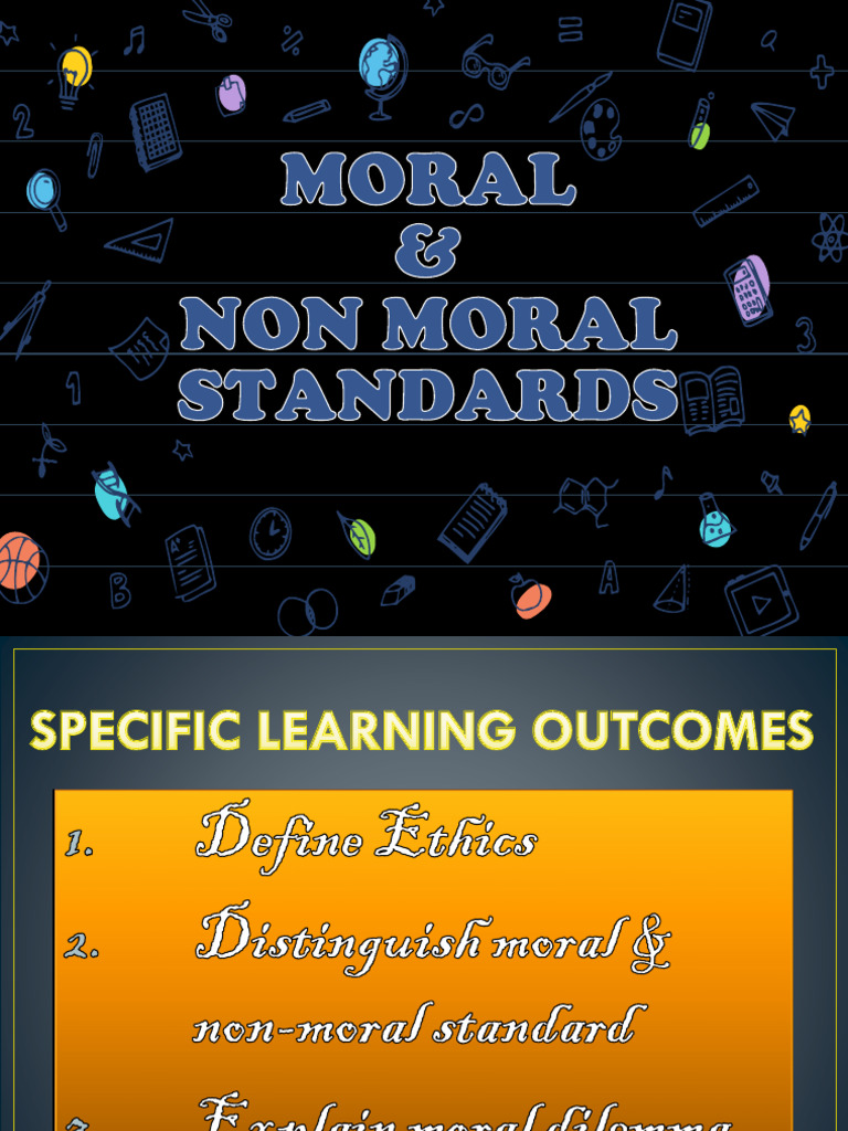 2. Moral and Non Moral Standards ISO | PDF