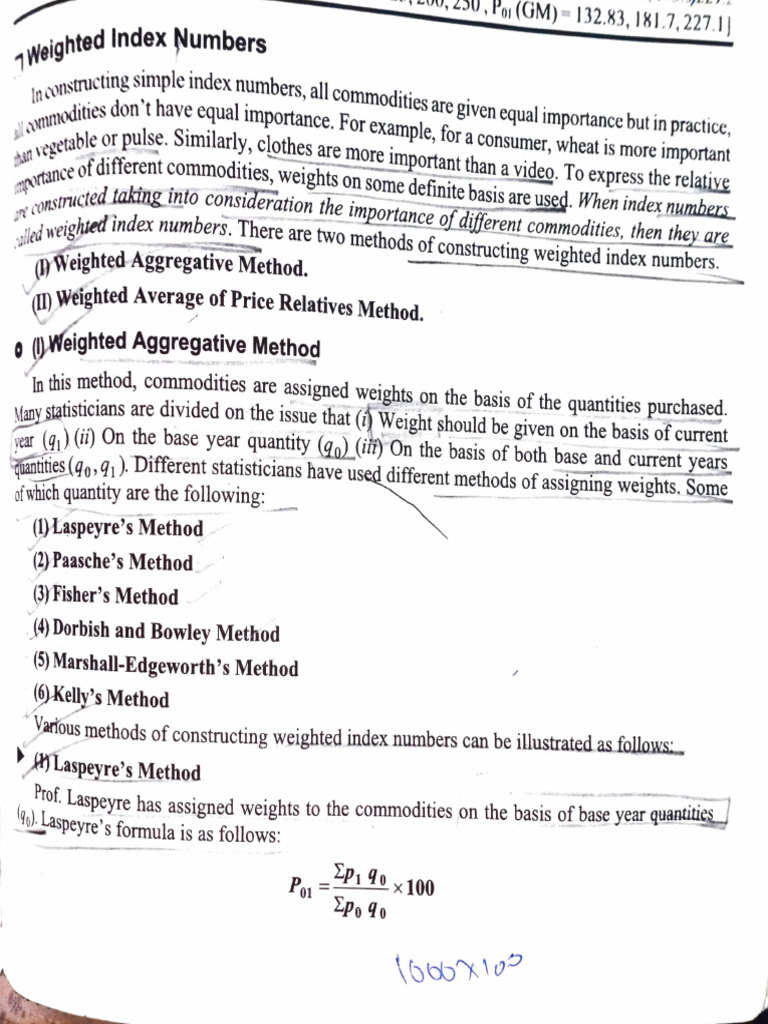 Index Numbers PDF Part-2 | PDF | Price Indices | Financial Markets
