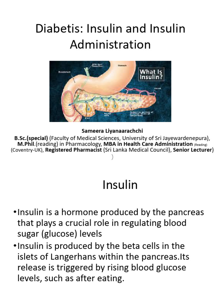 Mixing Insulin for Diabetes Management | PDF | Insulin | Diabetes