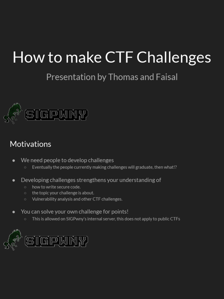 Making Challenges 1 | PDF