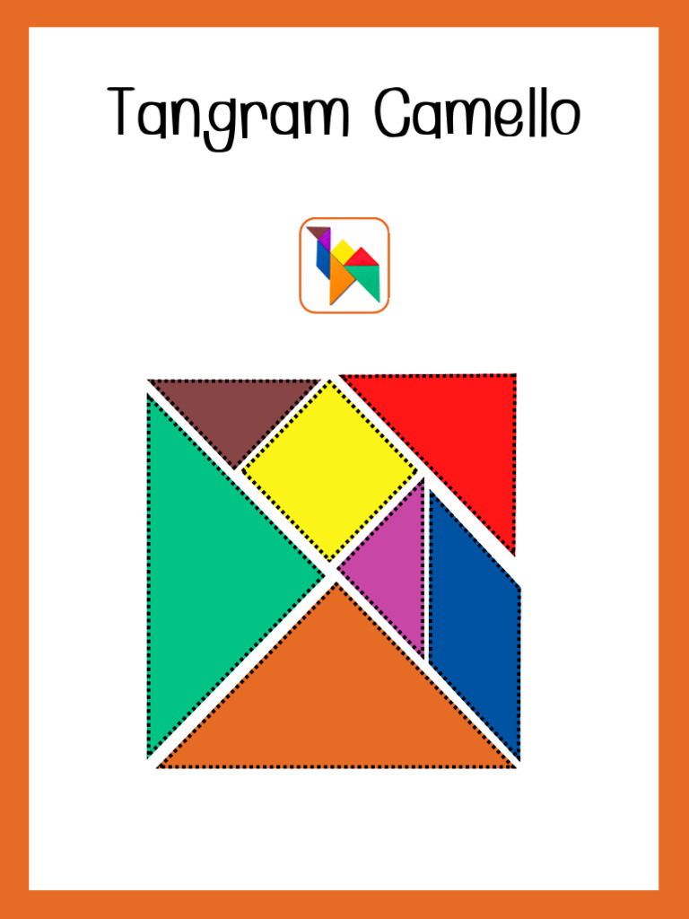 Tangram Camel Craft Instructions | PDF