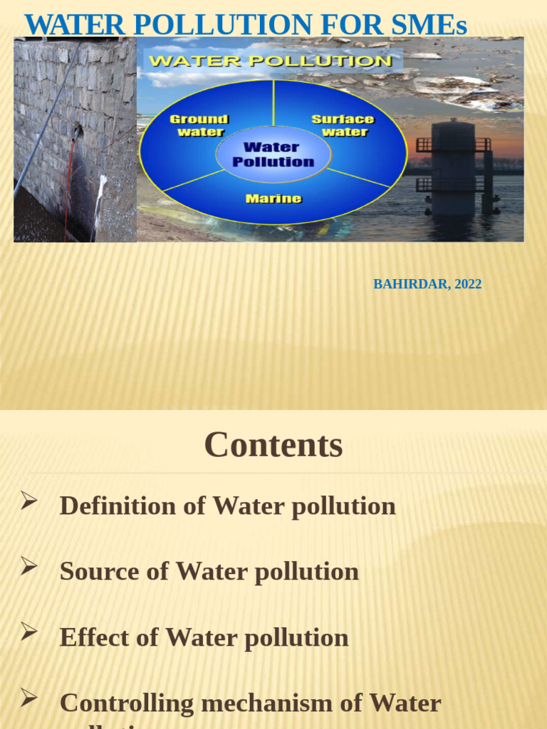 WATER POLLUTION Add | PDF