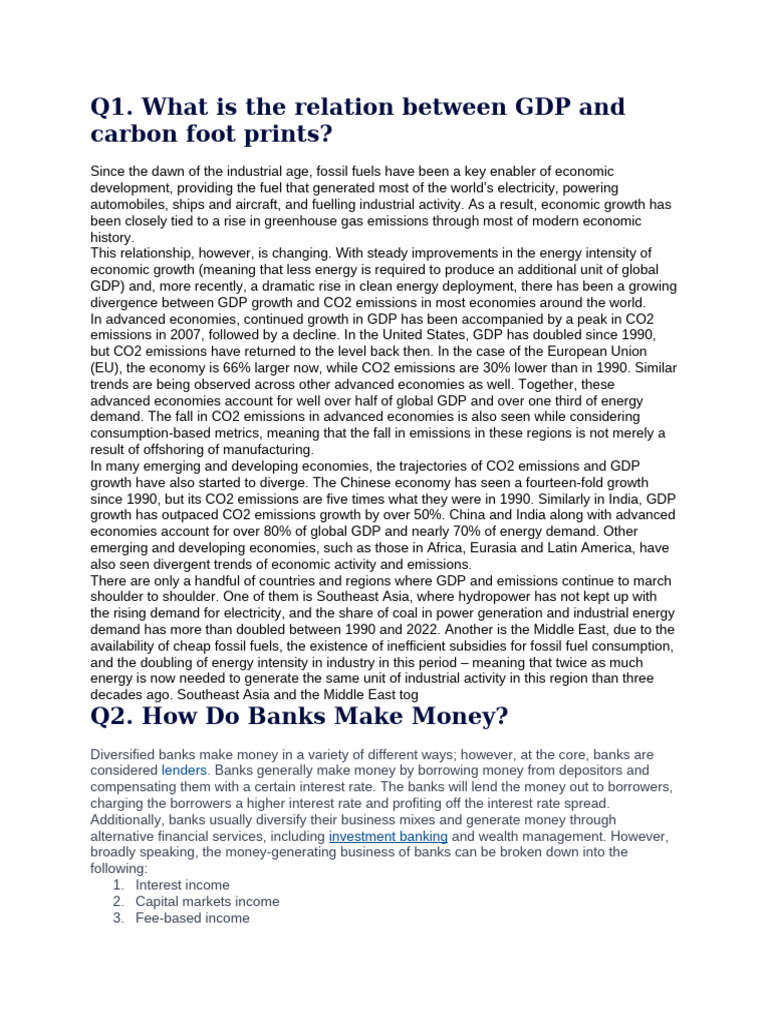 Important Questions in Mid Fall 2024 | PDF | Interest | Finance & Money ...