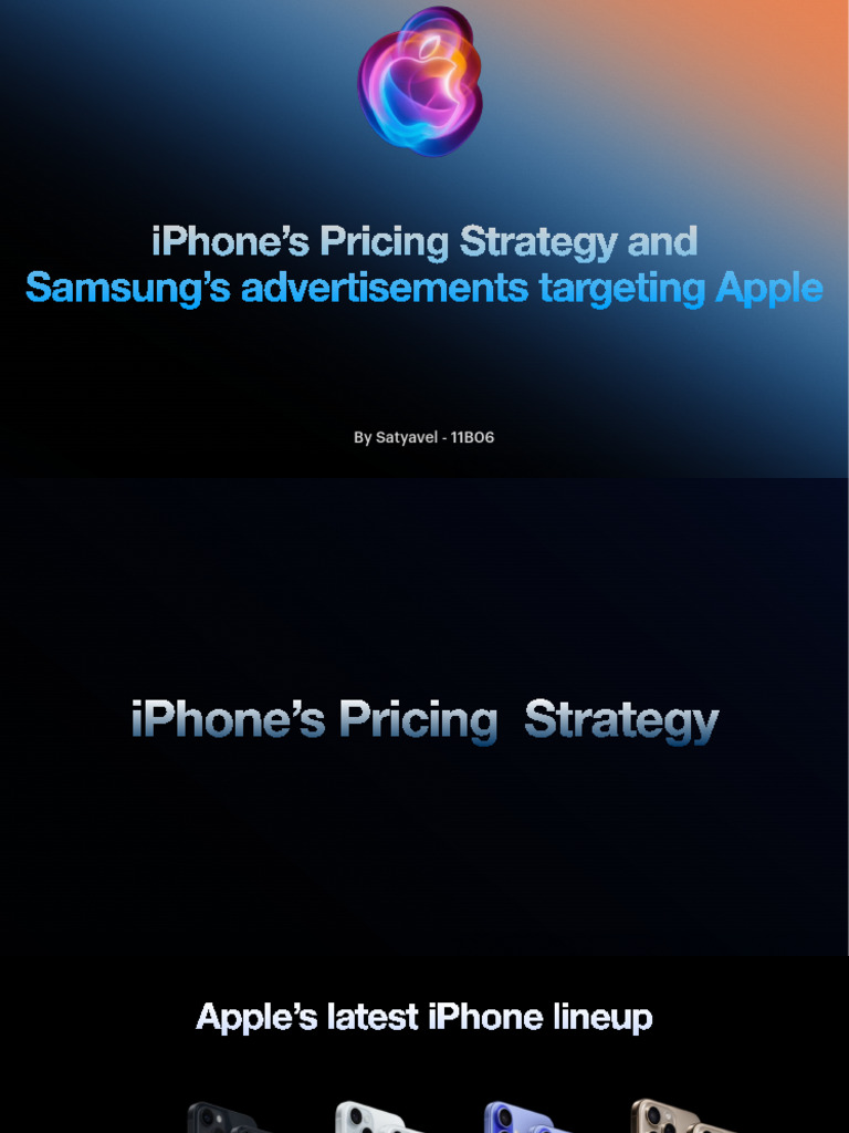 iPhone Pricing Strategy | PDF