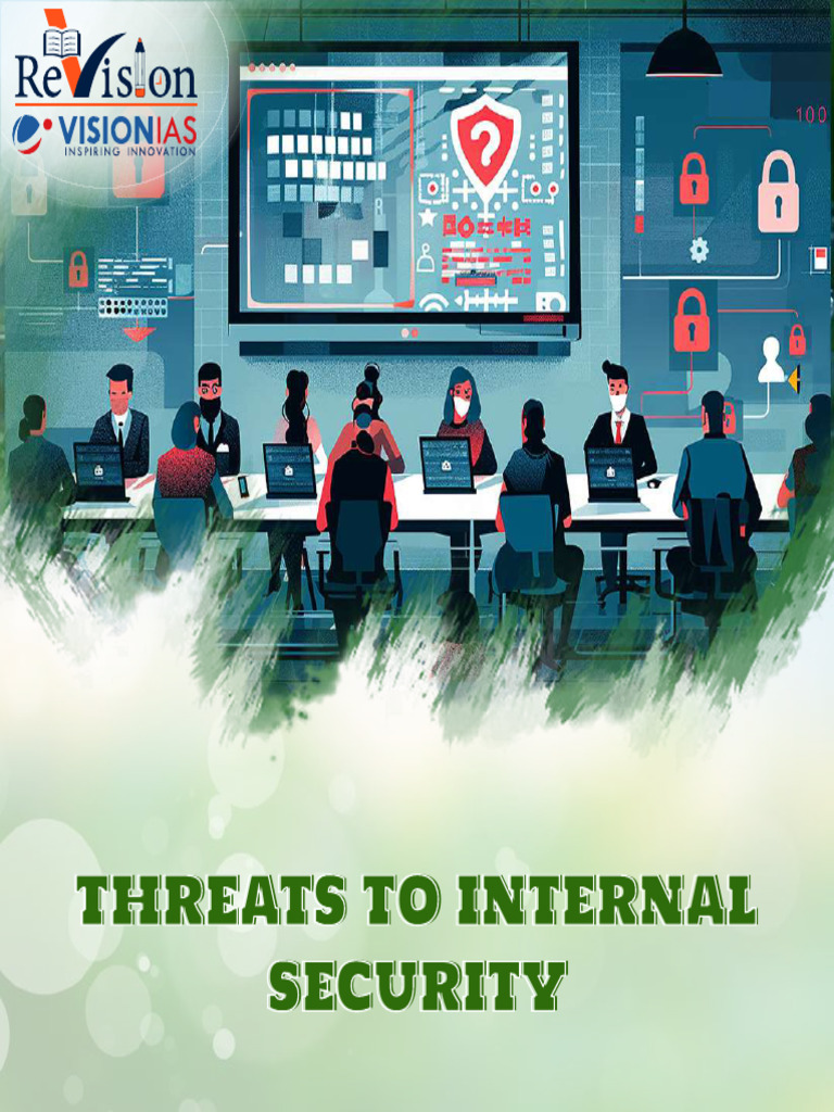 Threats To Internal Security | PDF