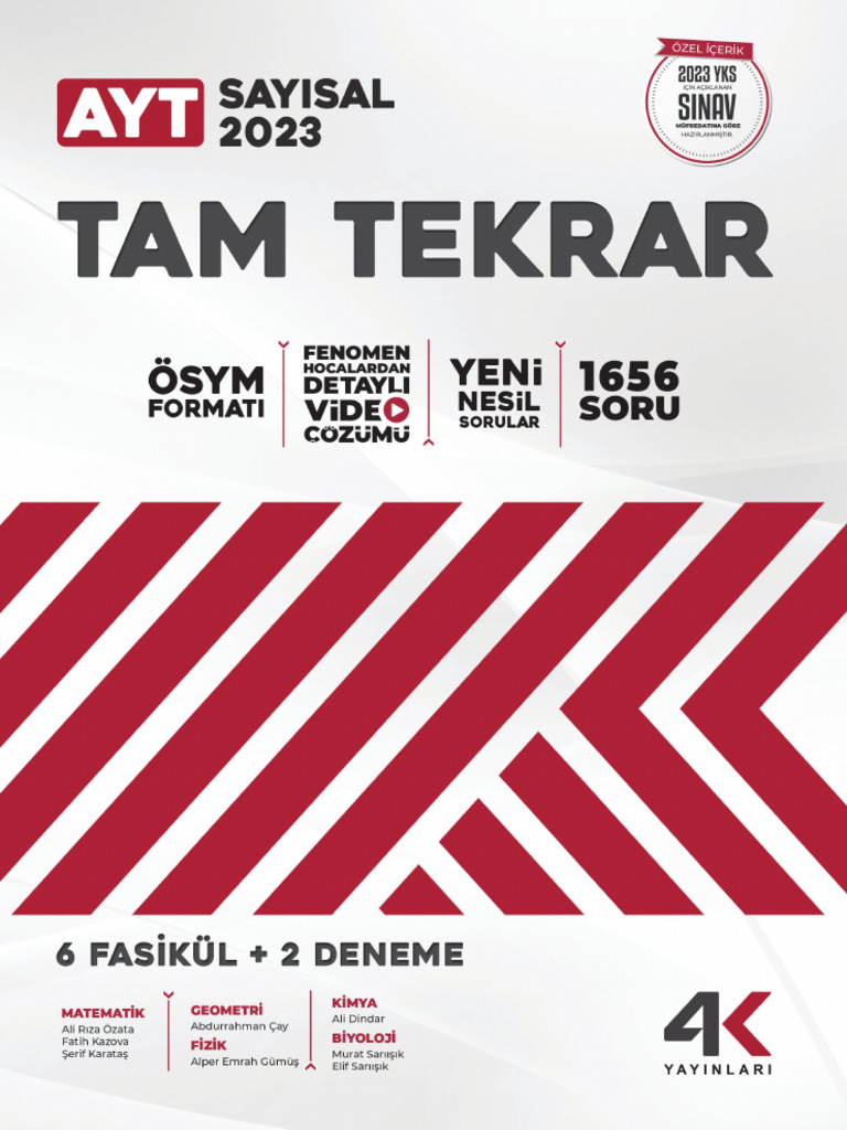 4K Ayt Kamp Matemati̇k 2023 | PDF