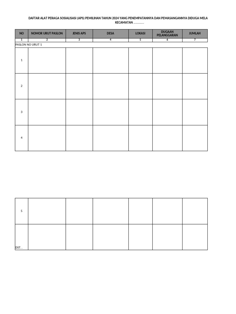 A1.f.inv - Aps - Periode 23 - 28 September 2024 | PDF