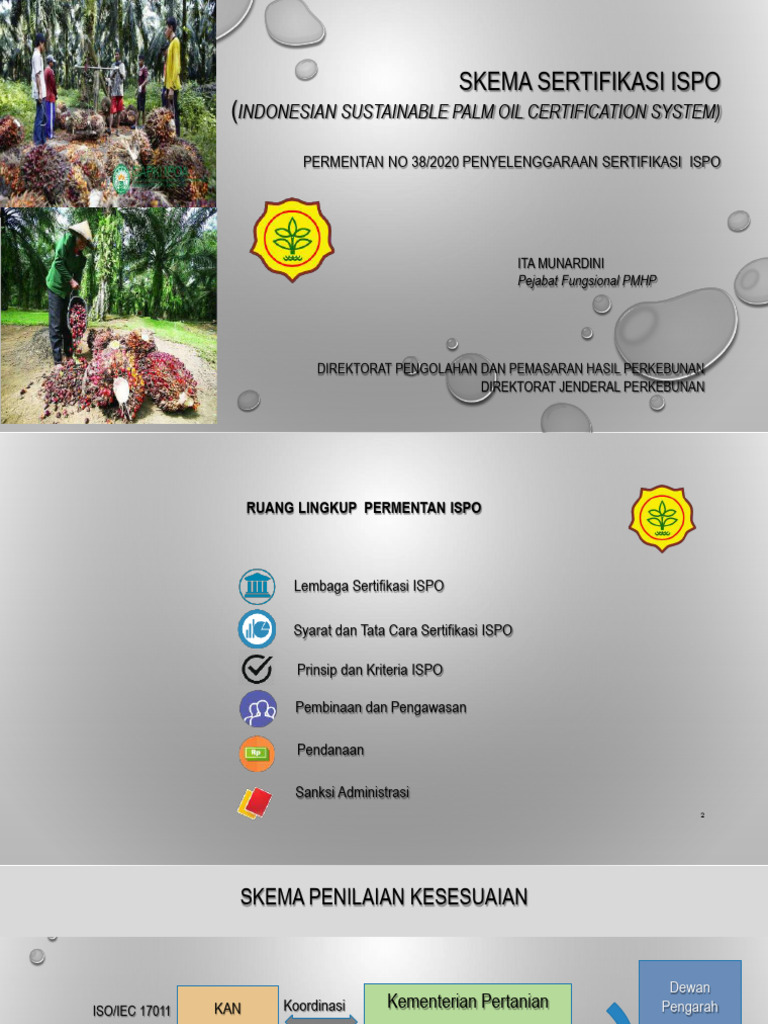 SKEMA Sertifikasi ISPO Bandung 26Nov20 IM - Copy-Ita | PDF