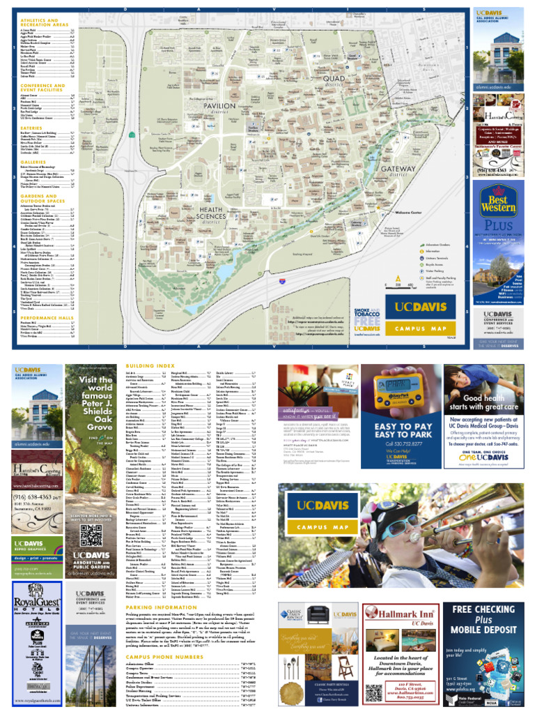 UC Davis Campus Map | PDF