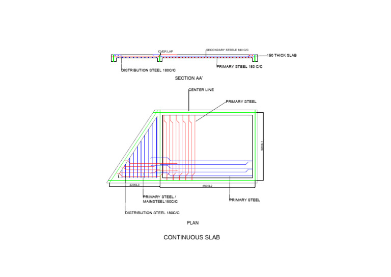 Continuous Slab 1 | PDF