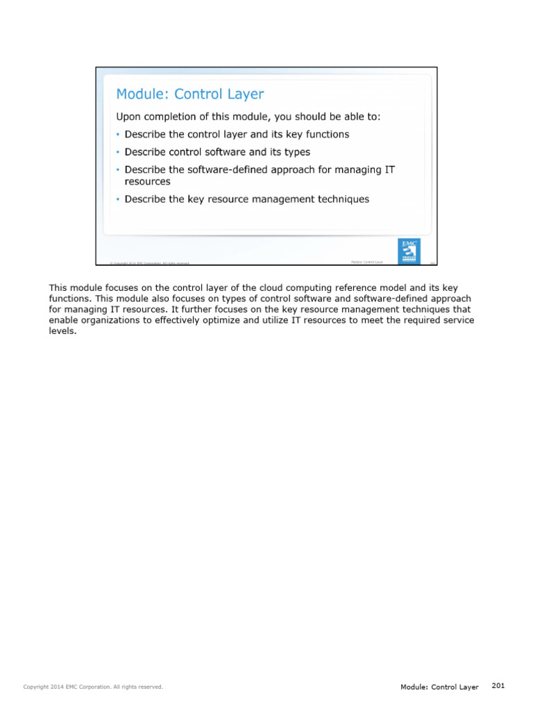Module 4 Contol Layer | PDF
